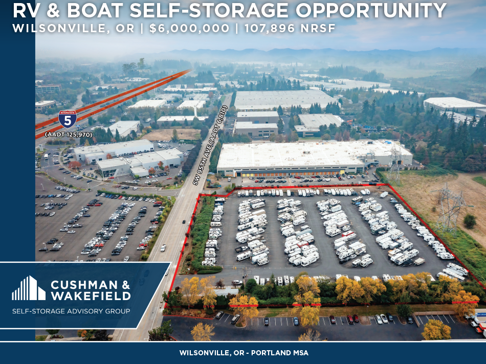RV & Boat Self-Storage Opportunity | C&W Self-StorageCushman & Wakefield