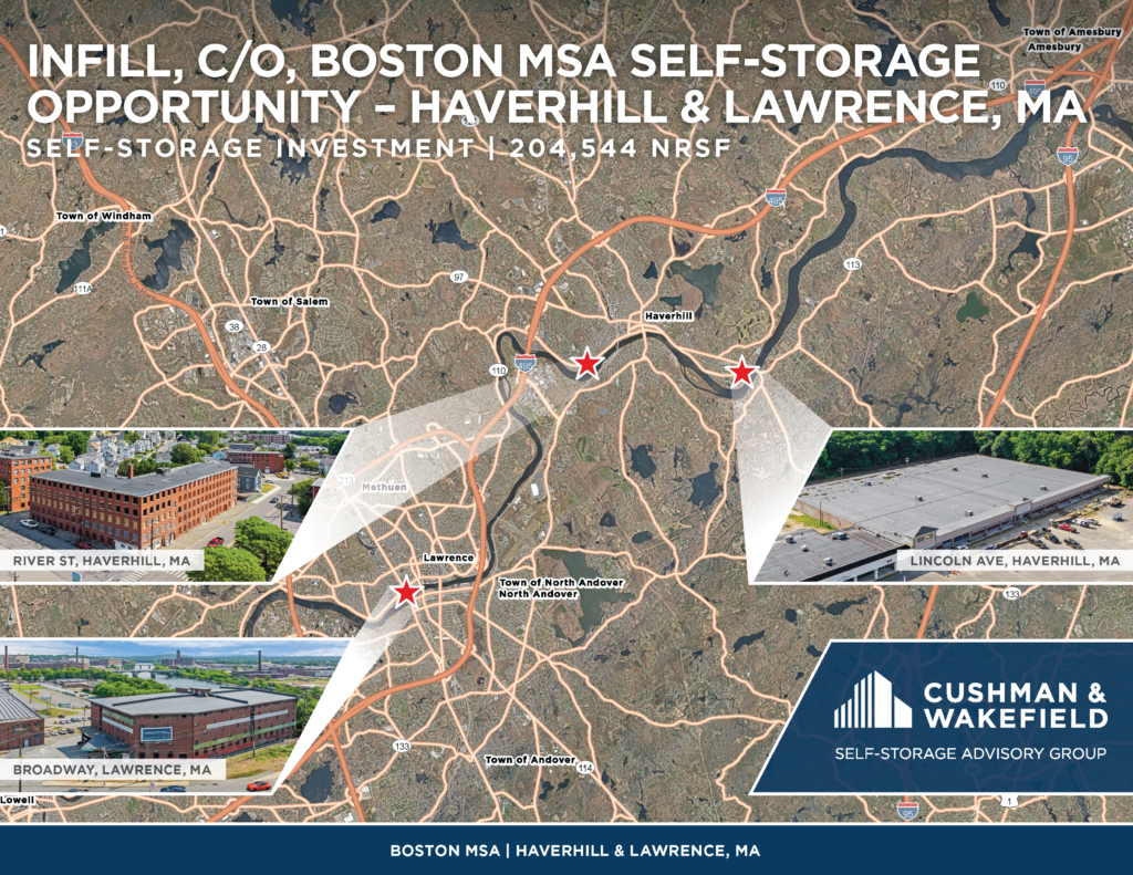 Boston Msa Self Storage Portfolio Opportunity Candw Self Storagecushman